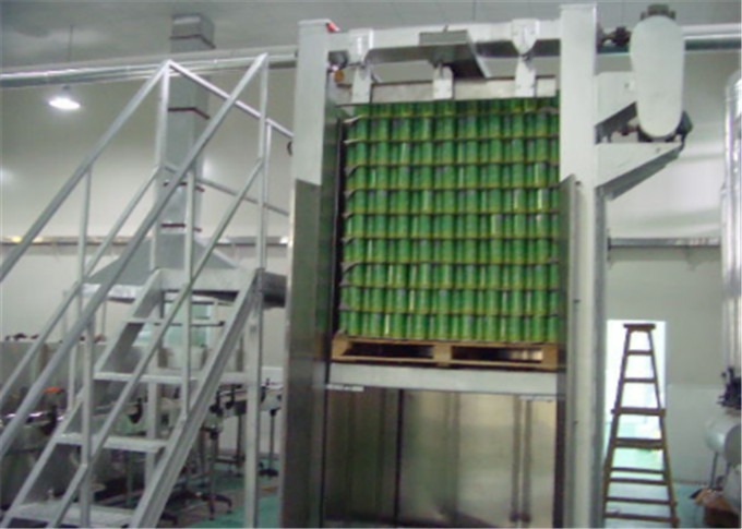 Empty Can Depalletizer Food Packaging Systems For Aluminum / Tin Cans