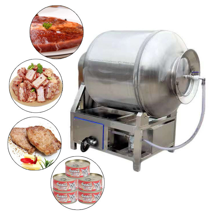 380v,304 stainless steel vacuum rolling machine for food processing ...
